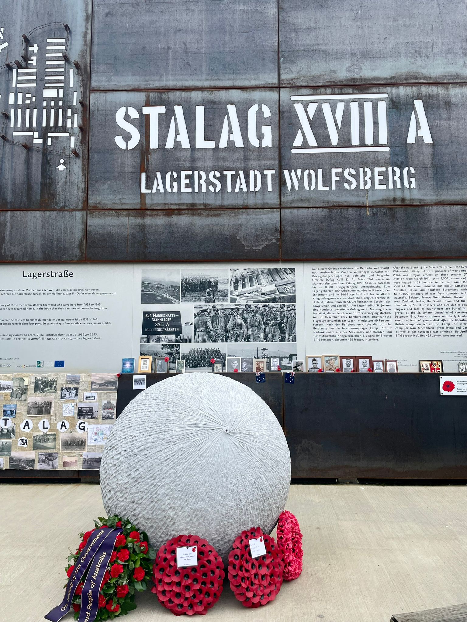 Commemorating Anzacs in Central Europe